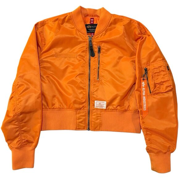 Alpha Industries | Jackets & Coats | Alpha Industries Cropped Aviator ...